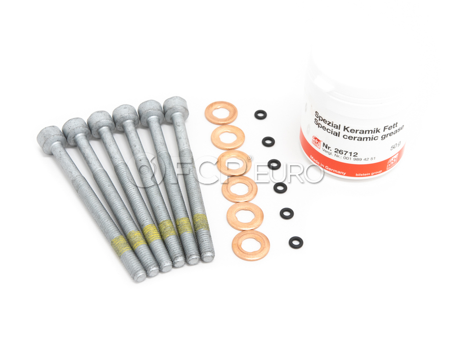 Mercedes OM64X Fuel Injector Seal Kit - Febi 539384 | FCP Euro